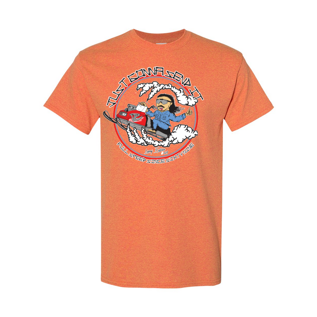 LARE DOG BURNOUT TEE – LARRY ENTICER #69